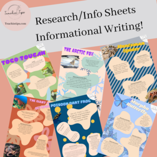 Quick Writes Activities Informational Writing - Teacher Professional ...