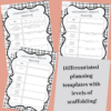 Planning Templates Informational Writing - Teacher Professional Development