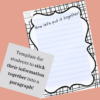 Summarising Template - Informational Writing - Teacher Professional ...