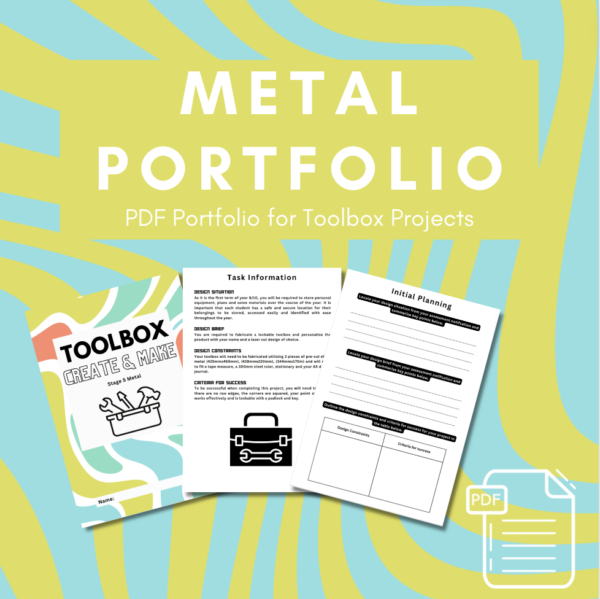 Metal Work - Tool Box Portfolio - Teacher Professional Development