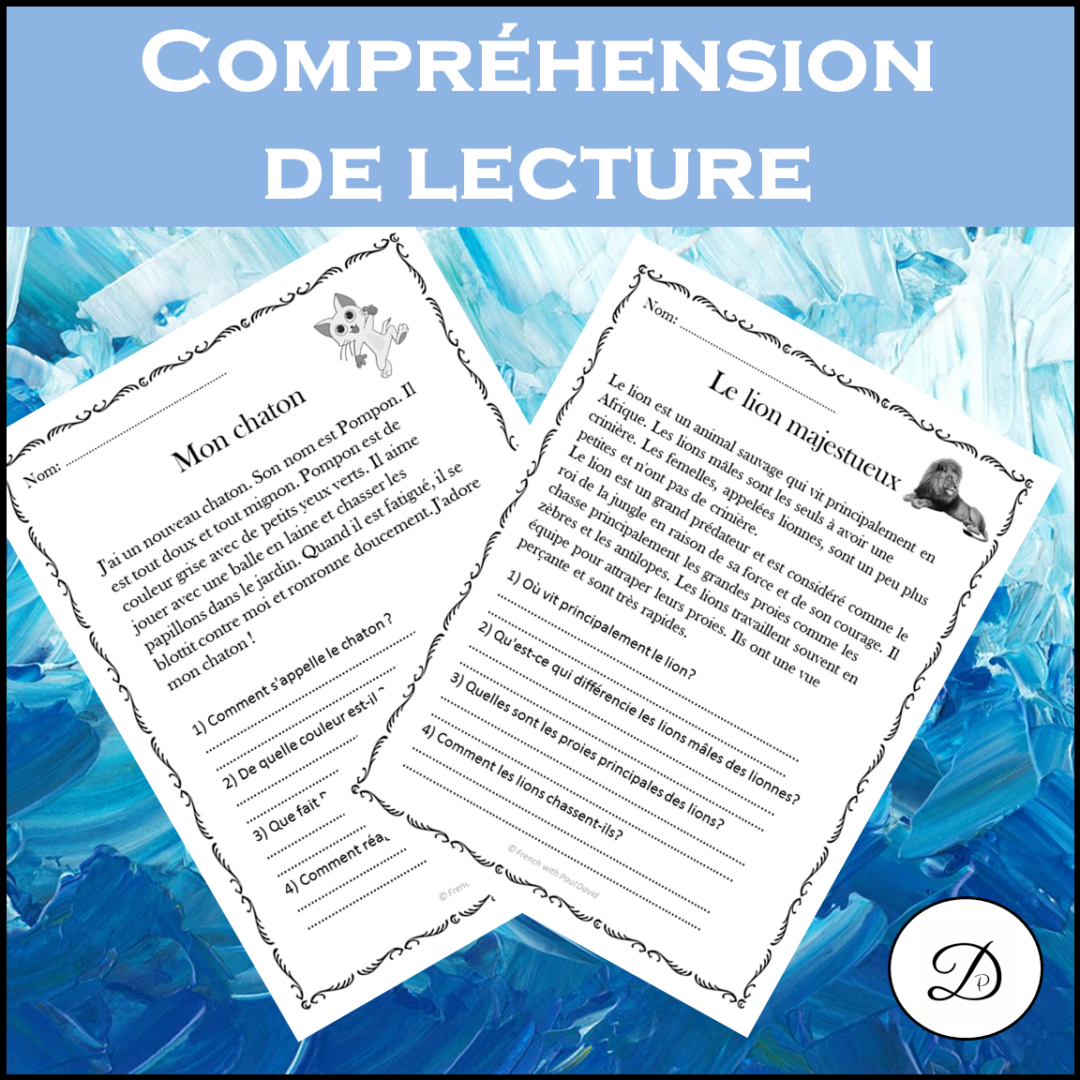 Texte En Français Lecture Et Compréhension - Lingua - Apprendre