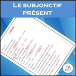 Le subjonctif présent - French subjunctive notes and exercises ...