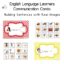 English Language Learners Communication Cards: Building Sentences ...
