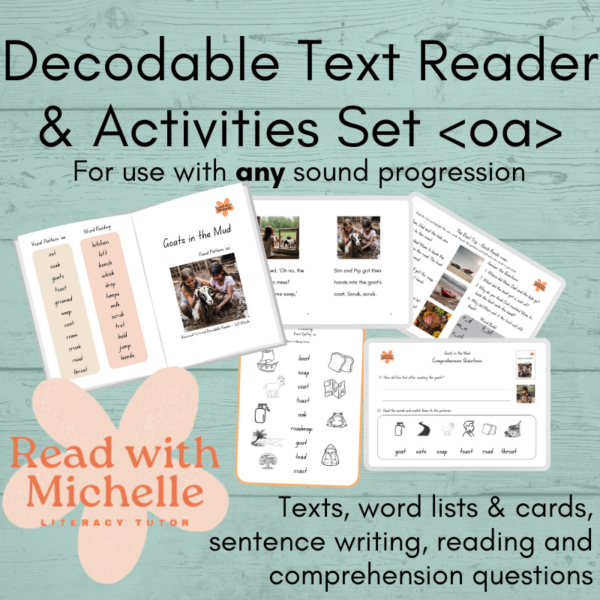 Decodable Text & Passage with Activities 'oa' Extended or Complex Code ...