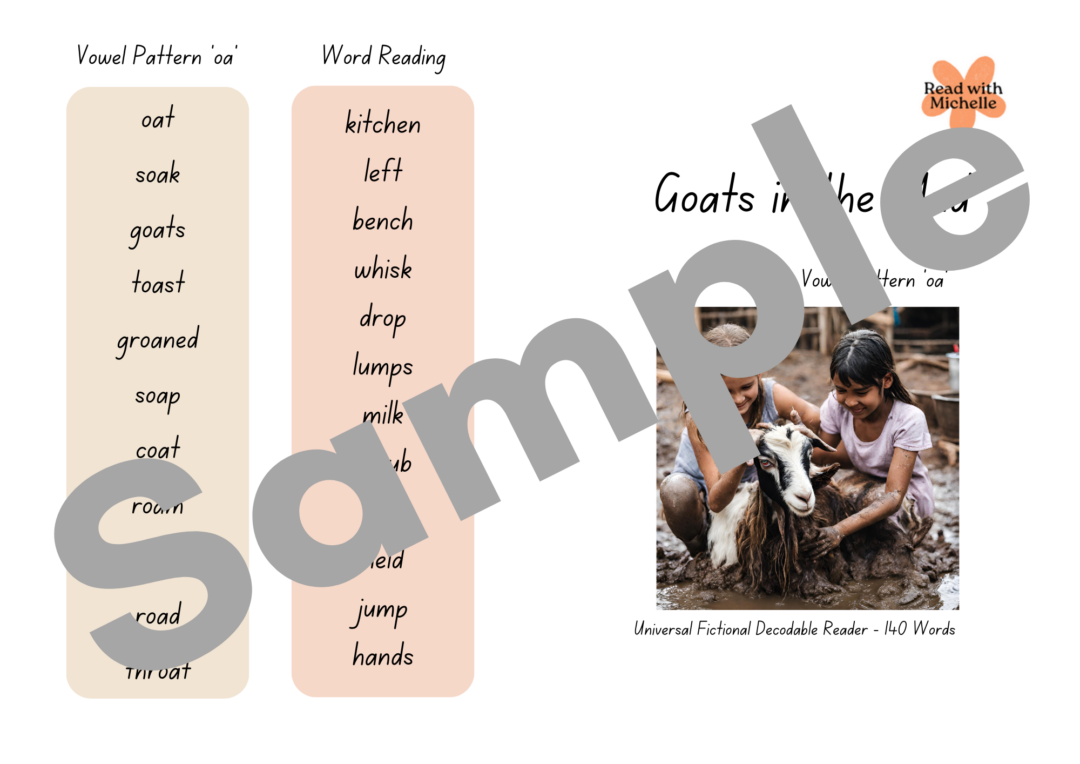 Decodable Text & Passage with Activities 'oa' Extended or Complex Code ...