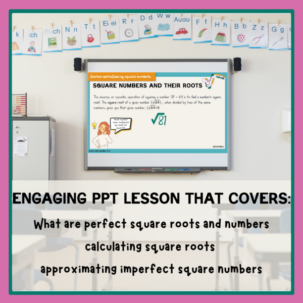 Grade 7 - Square Roots and perfect and Imperfect Square Number ...