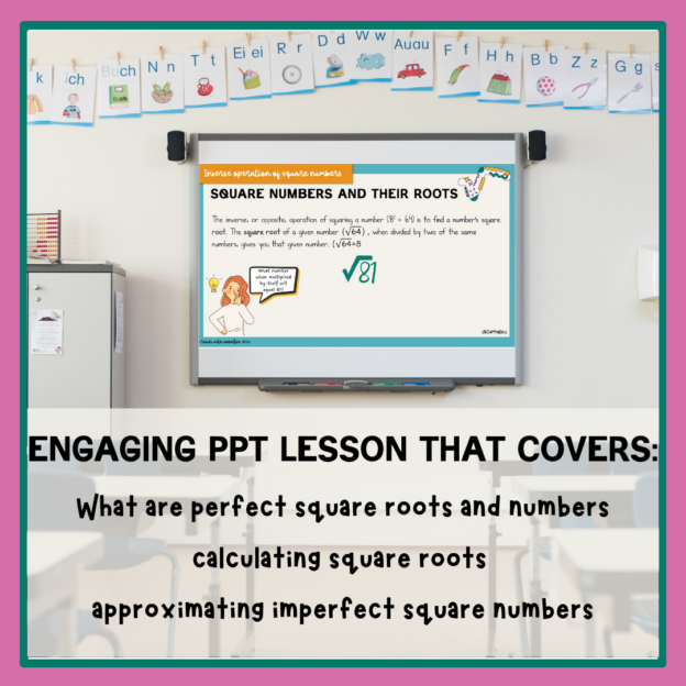 Grade 7 - Square Roots and perfect and Imperfect Square Number ...