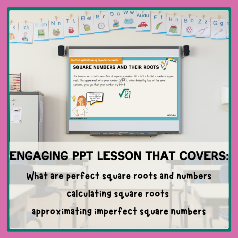 Grade 7 - Square Roots and perfect and Imperfect Square Number ...