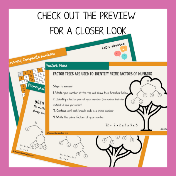 Grade 7 Prime Factors - PowerPoint Lesson - Teacher Professional ...