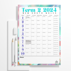 FREE NSW Term 2 School Planner 2024 - Teaching Resource