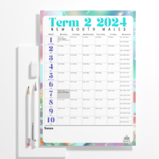 FREE NSW Term 2 School Planner 2024 - Teaching Resource