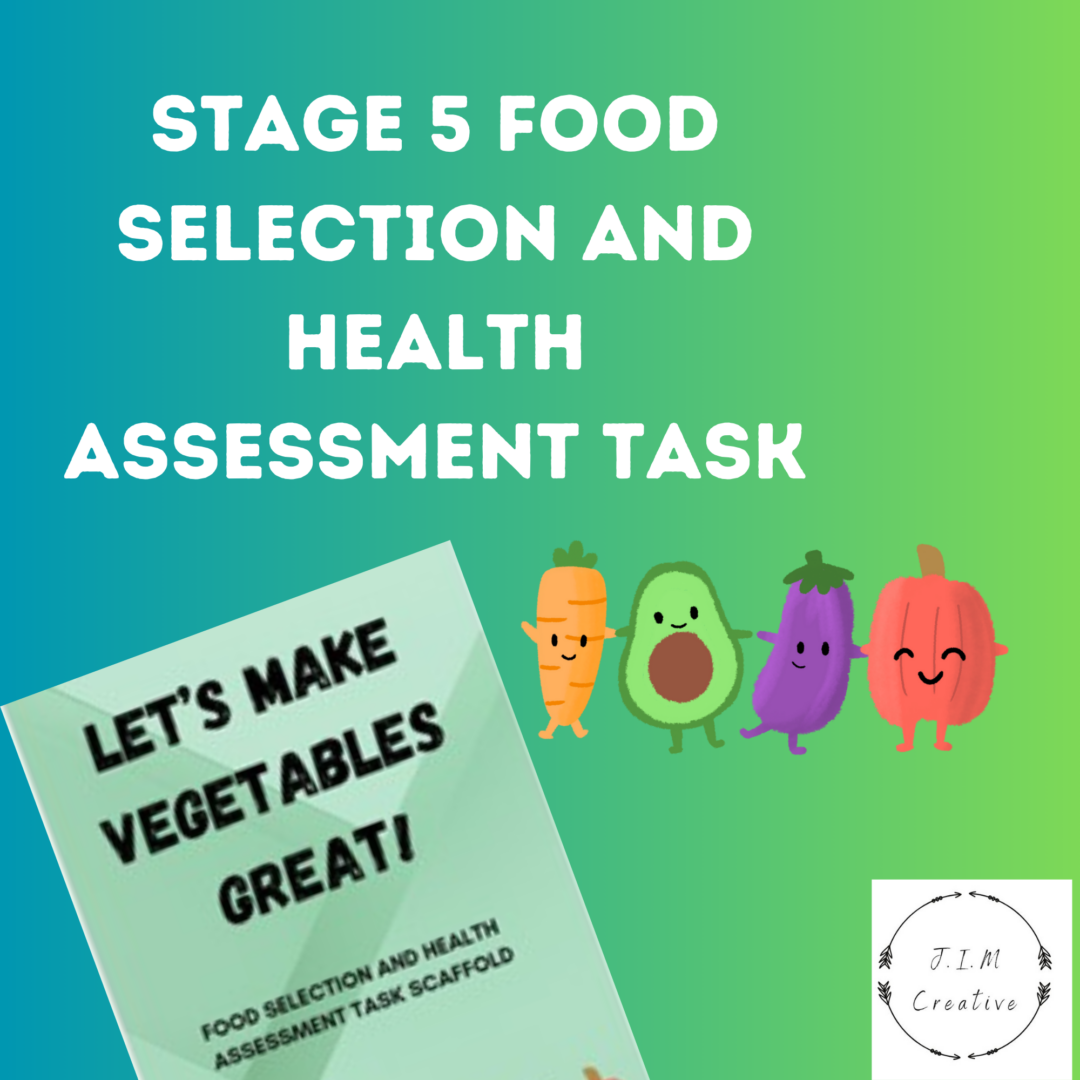 Food Selection and Health Assessment Task - Teacher Professional ...
