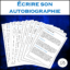 Écrire son autobiographie - Guide complet / Autobiography project in ...
