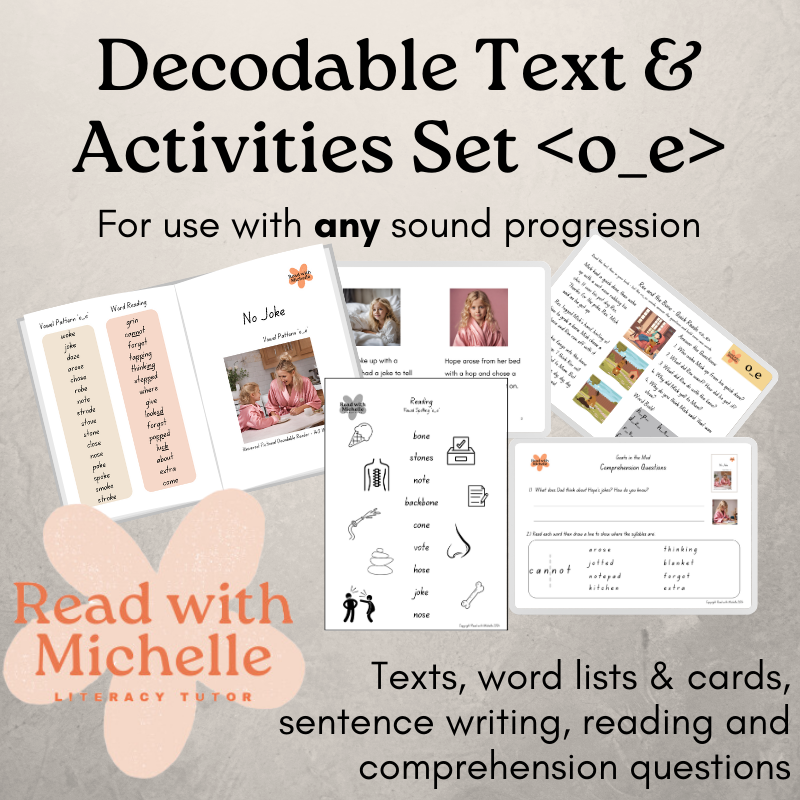 Decodable Text & Passage with Activities 'i_e' Long I Extended/Complex ...