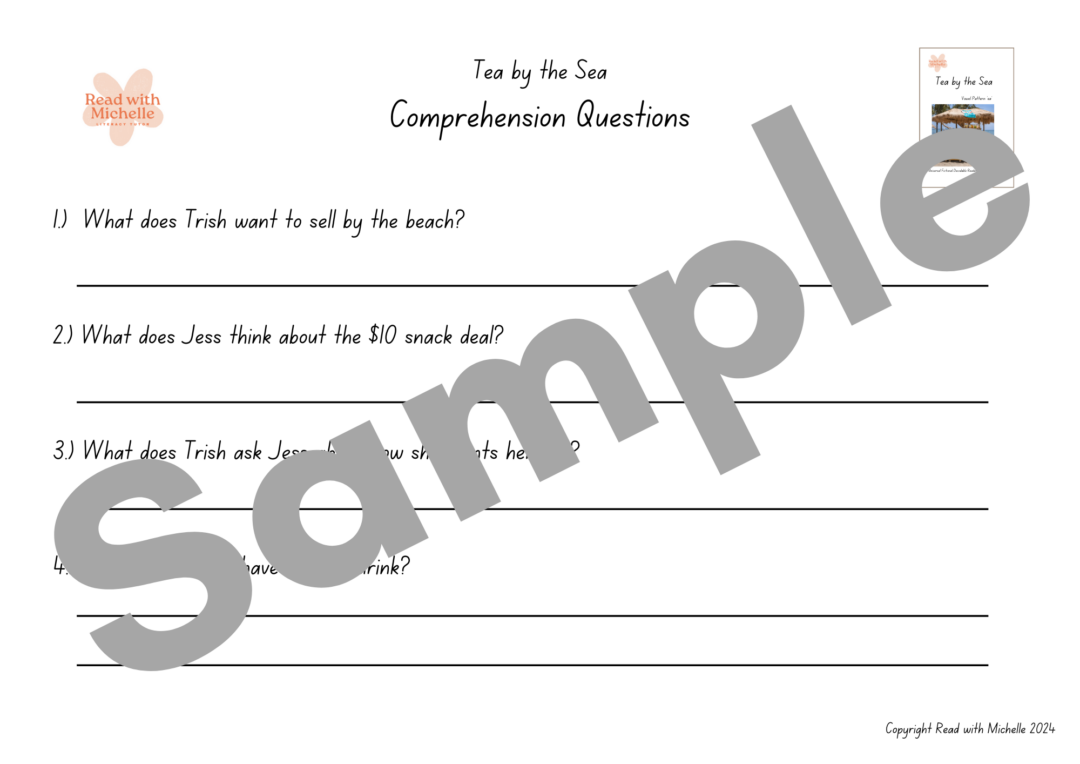 Decodable 'ea' Text & Passage with Activities Long E Extended or ...