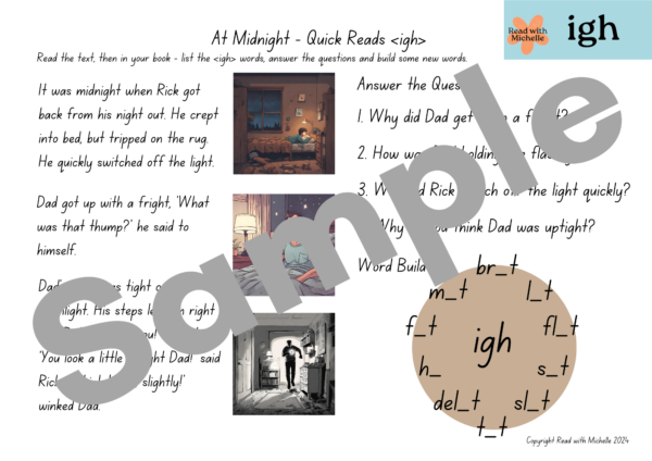 Quick Read 12 Short Decodable Stories with Comprehension Pack 1 Long ...