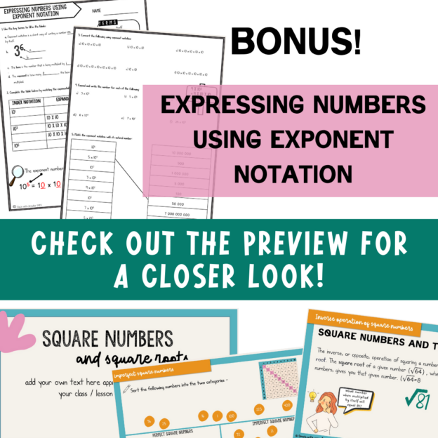 BUNDLE Grade 7 NUMBER AND PLACE VALUE- Worksheets and PowerPoint Lesson ...