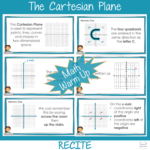 Cartesian Plane Coordinate System Plotting Points Warm Up Worksheets ...