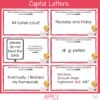 Capital Letters WARM UP Punctuation Literacy Review Rapid Recall ...