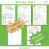 BUNDLE Classifying Angles WARM UP Activity and Worksheets Math Review ...