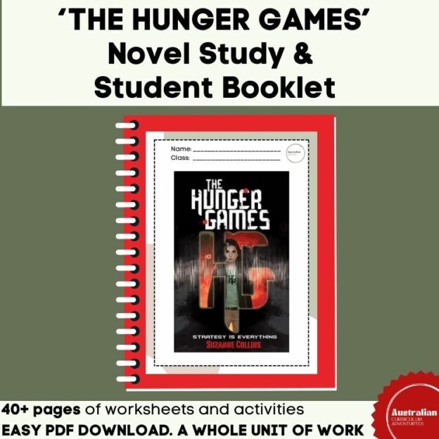 The Hunger Games Novel Study & Student Booklet - Unit - Chapter ...