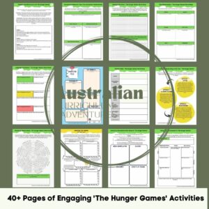 The Hunger Games Novel Study & Student Booklet - Unit - Chapter ...