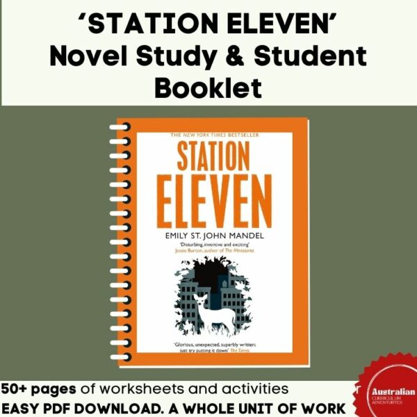 Station Eleven Novel Study & Student Booklet - Chapter Questions ...