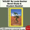 Holes Novel Study & Student Booklet - Printables - Unit - Chapter ...