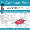 Cartesian Plane Coordinate System Graphing Ordered Pairs Year 5 - 6 ...