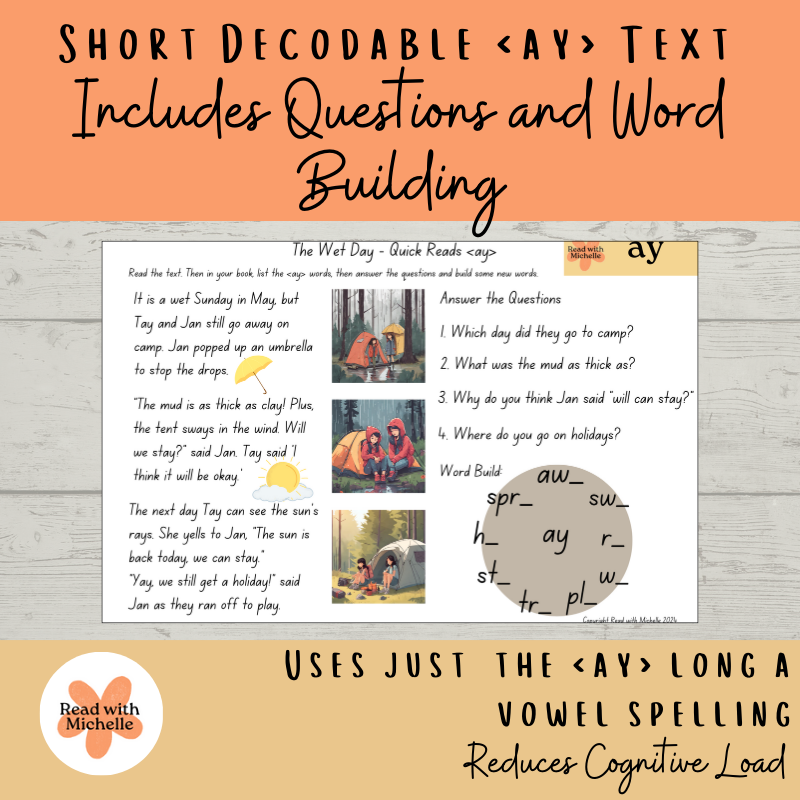 Decodable Text & Passage with Activities 'i_e' Long I Extended/Complex ...