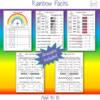 Add to 10 Basic Rainbow Facts Prep – 2nd Grade Math Homework ...