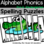 Alphabet Letters Phonic Words Spelling Practice/Sequence Puzzles/ low ...