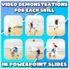 Kindergarten - Grade 2 PE Challenges - Flash cards, slides + videos for ...