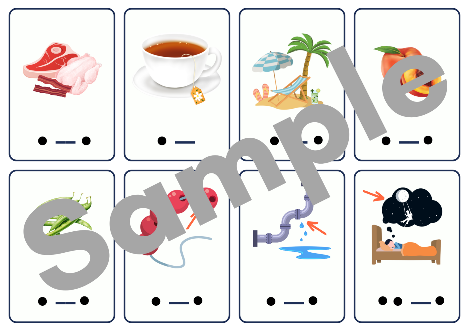 Long E 'ee' and 'ea' Blend and Segment Word Cards and Board Set ...