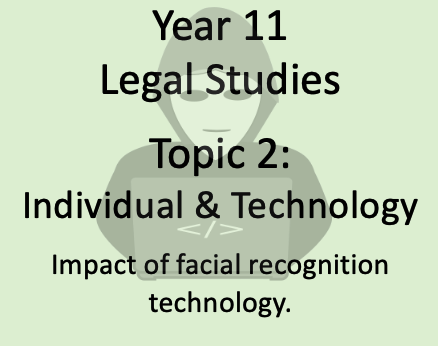 Yr.11 Legal Studies: Individual & the law; Technology - the impact of ...