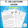 Compréhension de lecture - Hiver (10 textes) / French Reading ...