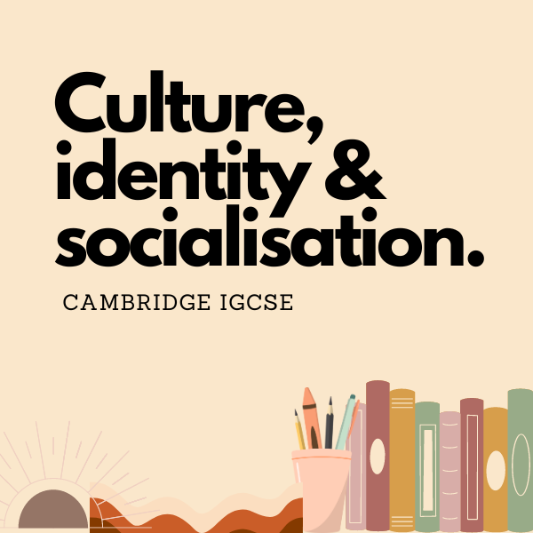 Culture, Identity and Socialisation - Teacher Professional Development