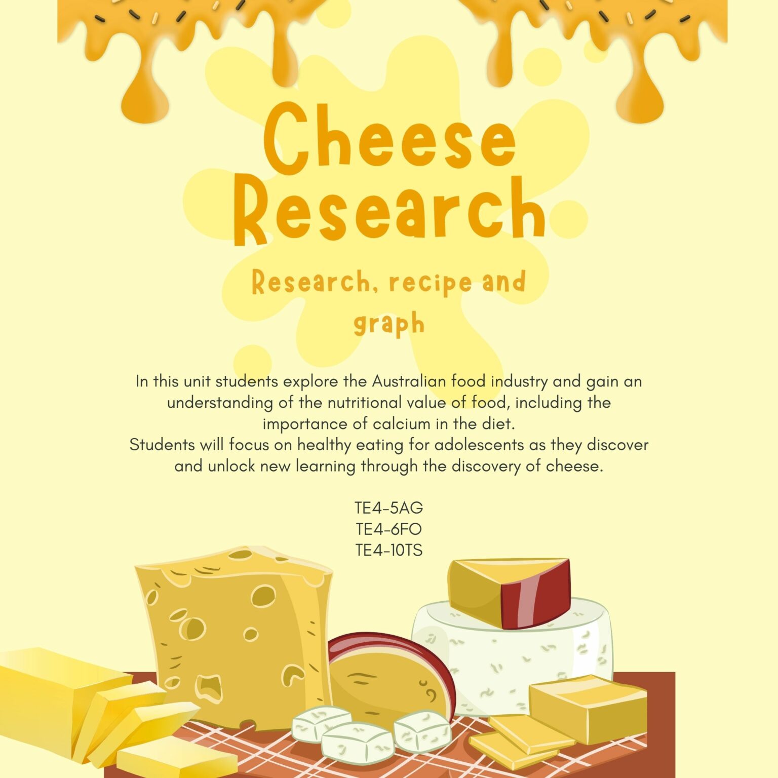 Stage 4-6 Recipe Book Food Technology - Teacher Professional Development