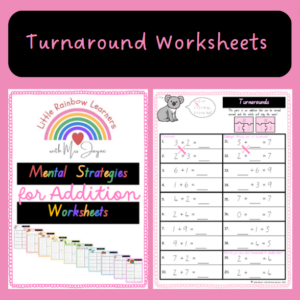 Count On Addition Strategy Worksheets - Teacher Professional Development