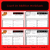 Count On Addition Strategy Worksheets - Teacher Professional Development