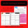 Count On Addition Strategy Worksheets - Teacher Professional Development