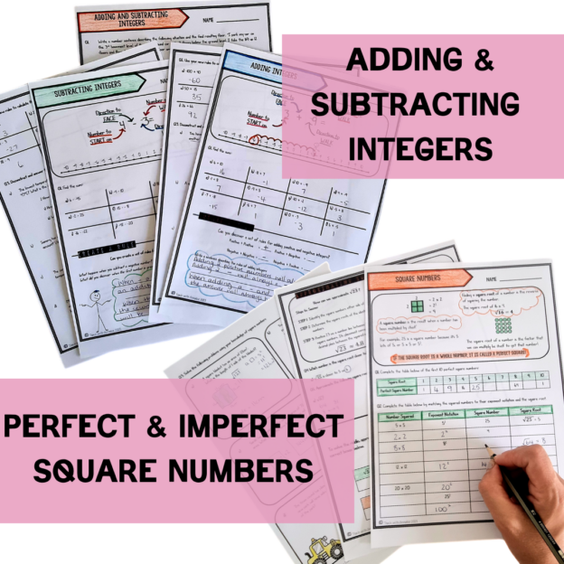 BUNDLE Grade 7 NUMBER AND PLACE VALUE- WORKSHEETS - Teacher ...