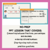 Convert FRACTIONS, PERCENTAGES and DECIMALS No-Prep PowerPoint and ...