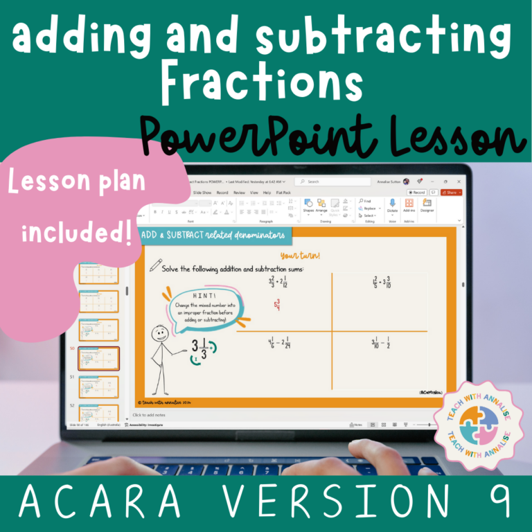 Add and Subtract Fractions with related and unrelated denominators and ...