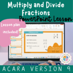 Multiplying and Dividing Fractions POWERPOINT LESSON - Teacher ...