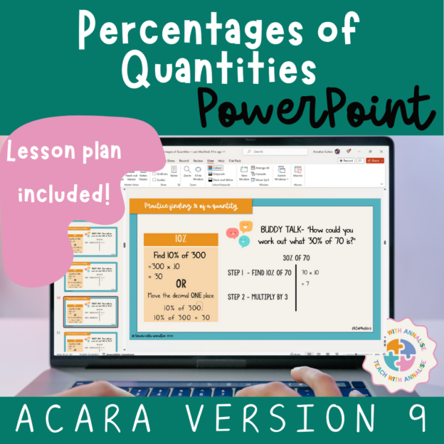 Percent of a Number - PowerPoint and Lesson Plan - No-Prep - Teacher ...