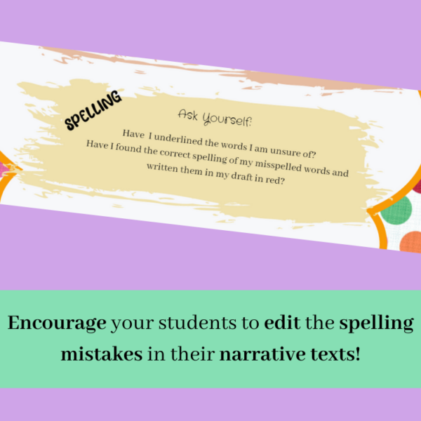 Editing Poster Narrative Writing | How to Edit a Narrative Text ...