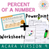 BUNDLE Percent of a Number Worksheet and PowerPoint DIFFERENTIATED ...