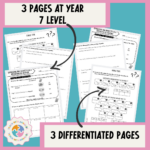 GRADE 7 - Expressing One Quantity as a Percentage of Another WORKSHEETS ...