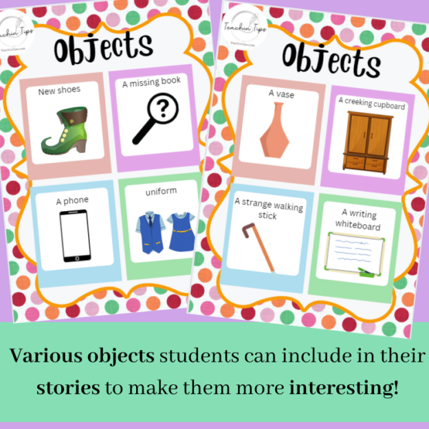 Prompt Cards or Posters Characters & Settings Narrative Writing ...